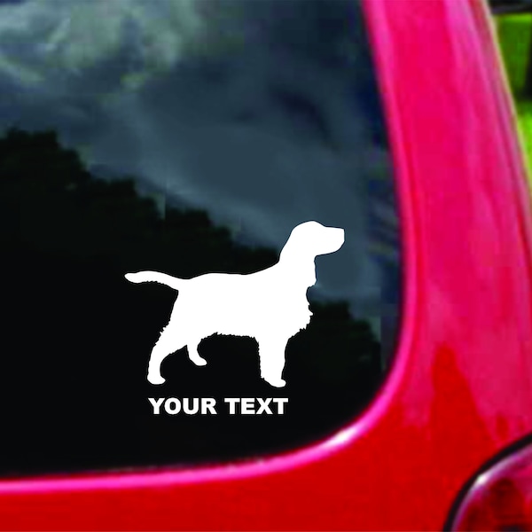 English Springer Spaniel Car Decal - Etsy