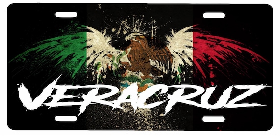 Veracruz Mexico Aluminum License Plate Placa 6 X | Etsy
