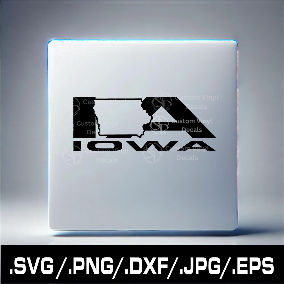 Iowa State US SVG | Vector Cut Files in SVG, Png, Dxf, Eps for Cricut ...