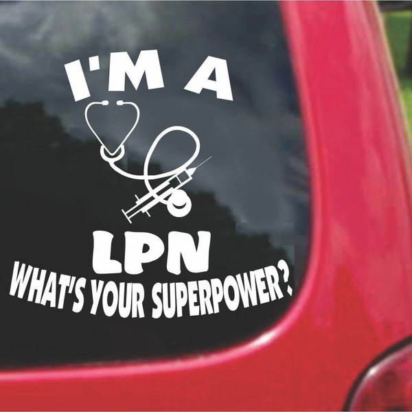Lpn Decal - Etsy