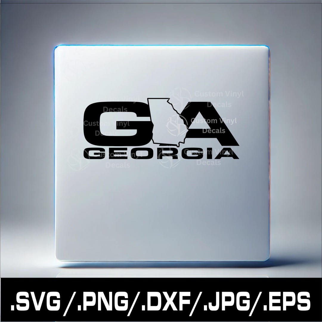 Georgia State SVG | Cricut & Silhouette Cut Files (digital Download) - Etsy