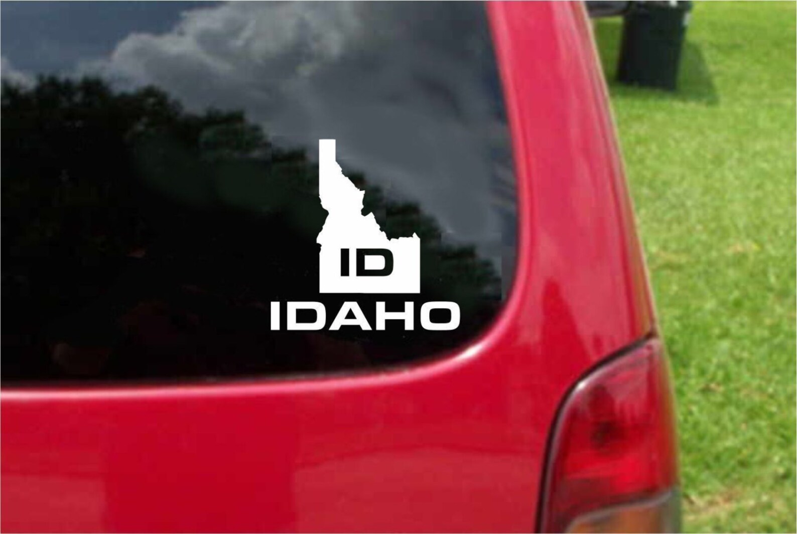 2 Pieces Idaho ID State USA Outline Map Stickers Decals 20 - Etsy