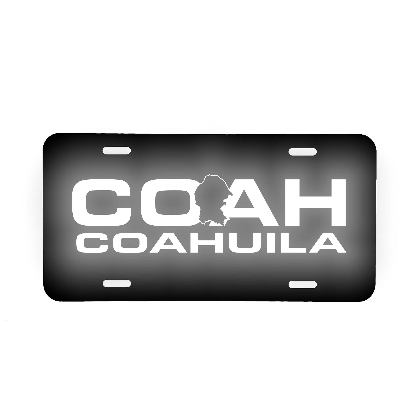 Coahuila COAH Mexico Aluminum License Plate Place 6" X 12" Reflective ...