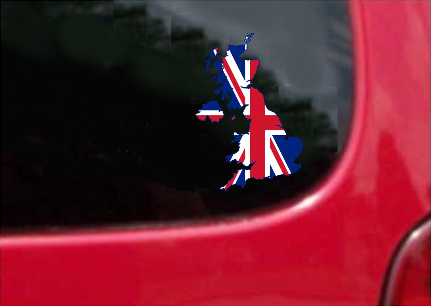 British Flag Car