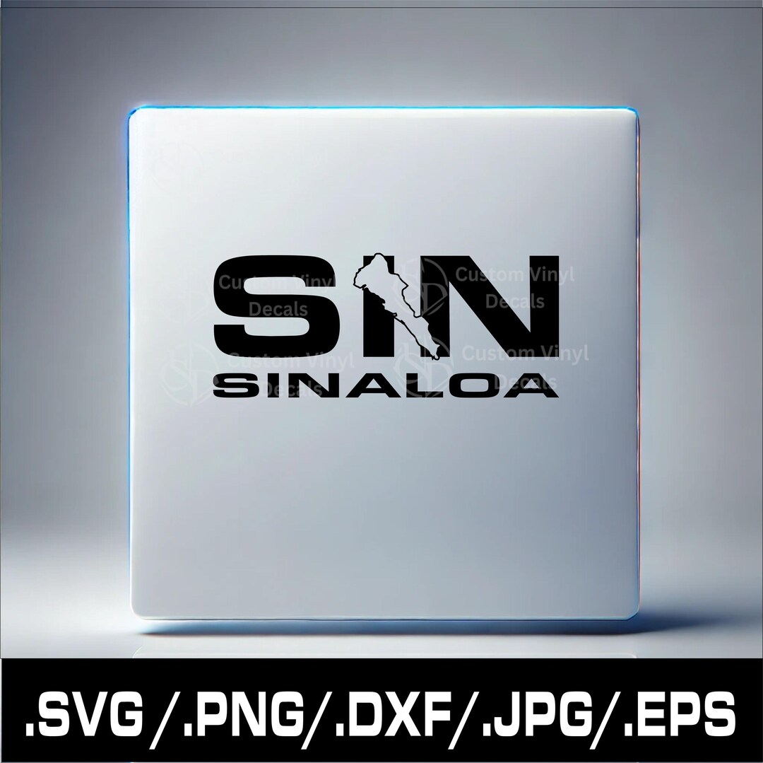 Sinaloa Mexico SVG | Vector Cut Files in SVG, PNG, Dxf, Eps for Cricut ...