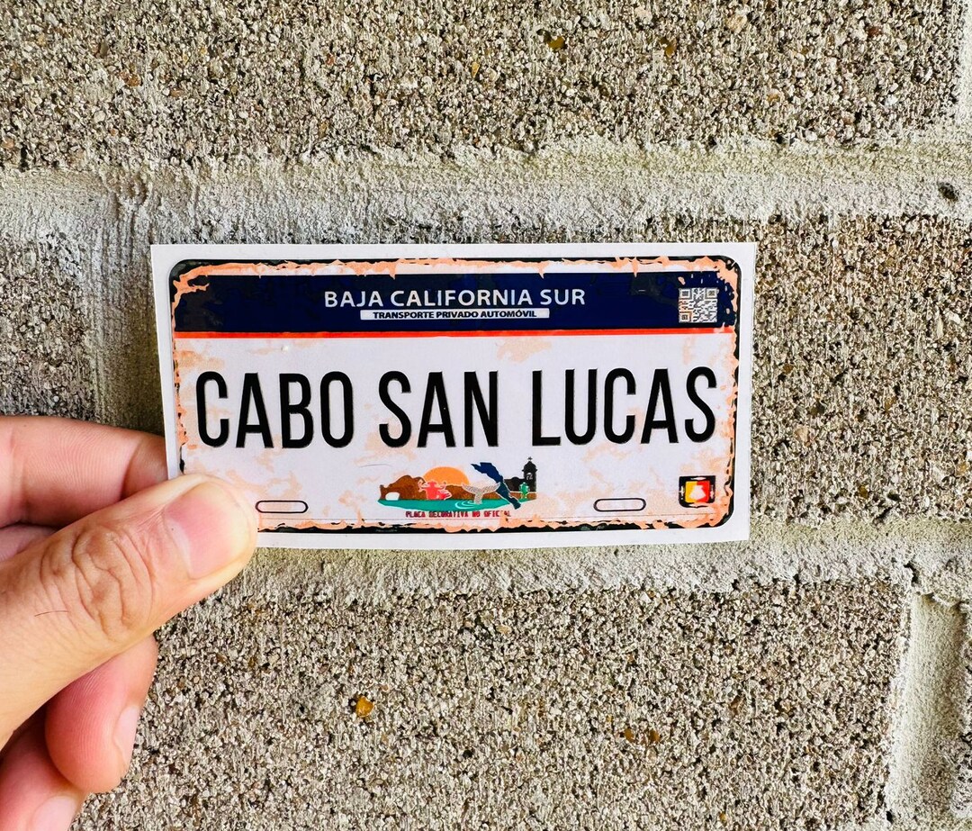 Set of 2 Decorative Cabo San Lucas Baja California Sur License Plate ...