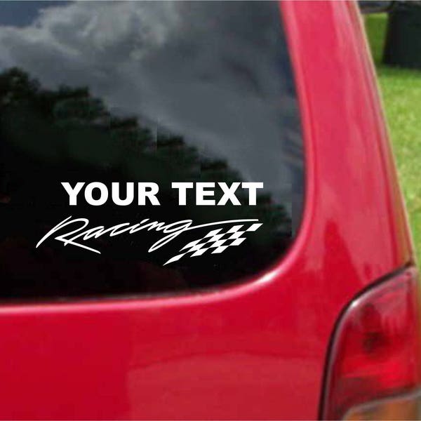 Car Racing Decals - Etsy