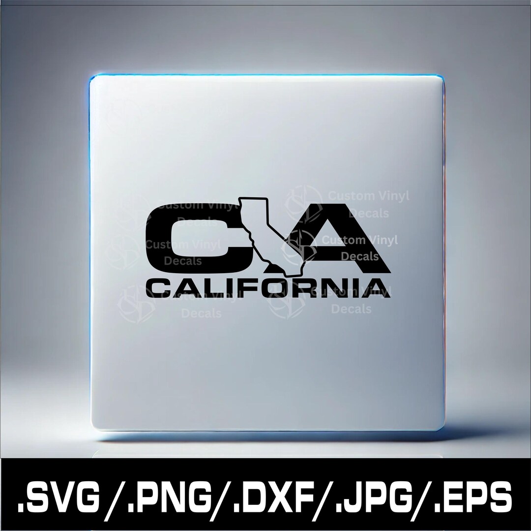 California State SVG | Vector Cut Files in SVG, Png, Dxf, Eps for ...