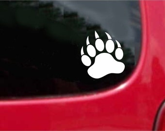 Bear Paw Decals - Etsy