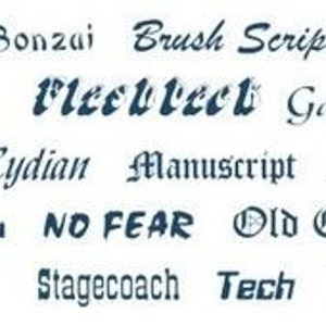 Custom Lettering Decal Sticker . Die Cut Any Font Free Shipping (united ...