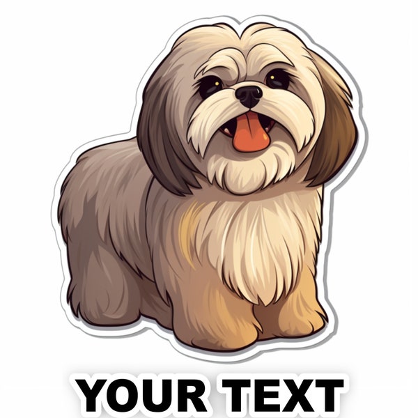 Lhasa Apso Svg - Etsy