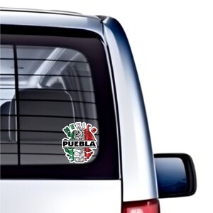 2 Pieces Puebla Mexico Eagle Emblem Decals Stickers Full Color/weather ...