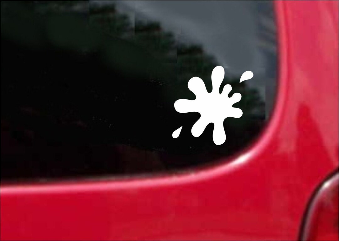 Set (2 Pieces) Splash Sticker Decals 20 Colors to Choose From. U.S.A ...