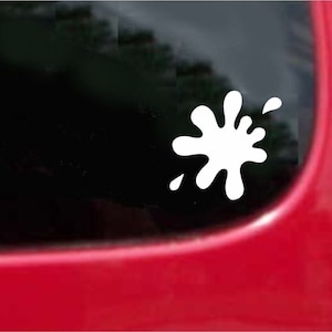 Set (2 Pieces) Splash Sticker Decals 20 Colors to Choose From. U.S.A ...