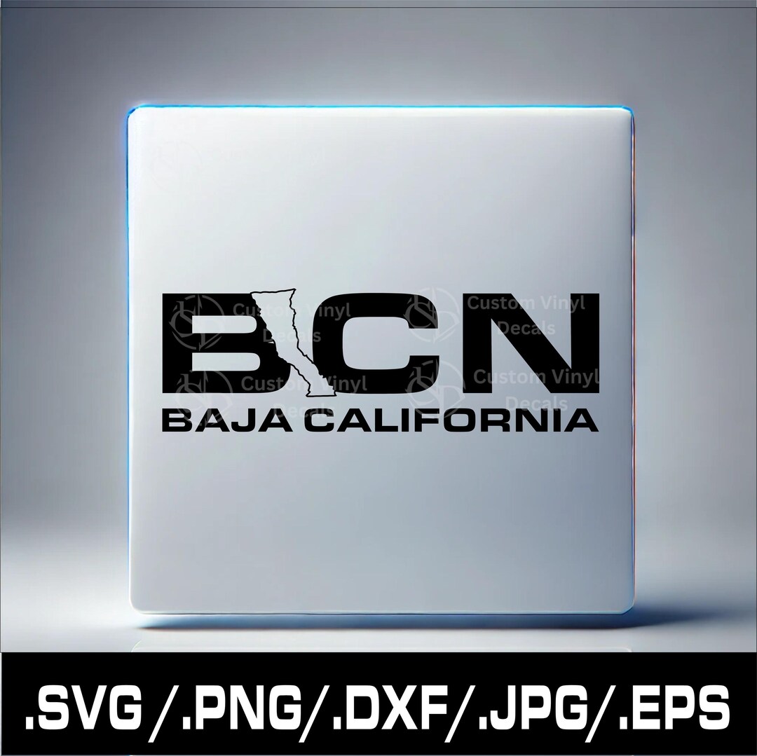 Baja California Mexico SVG | Vector Cut Files in SVG, PNG, Dxf, Eps for ...