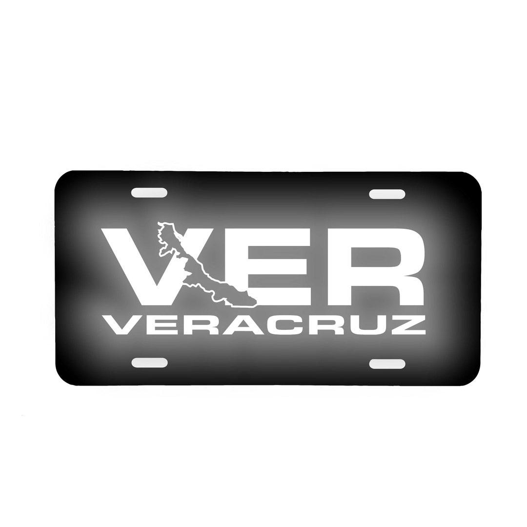 Veracruz VER Mexico Aluminum License Plate Place 6" X 12" Reflective ...