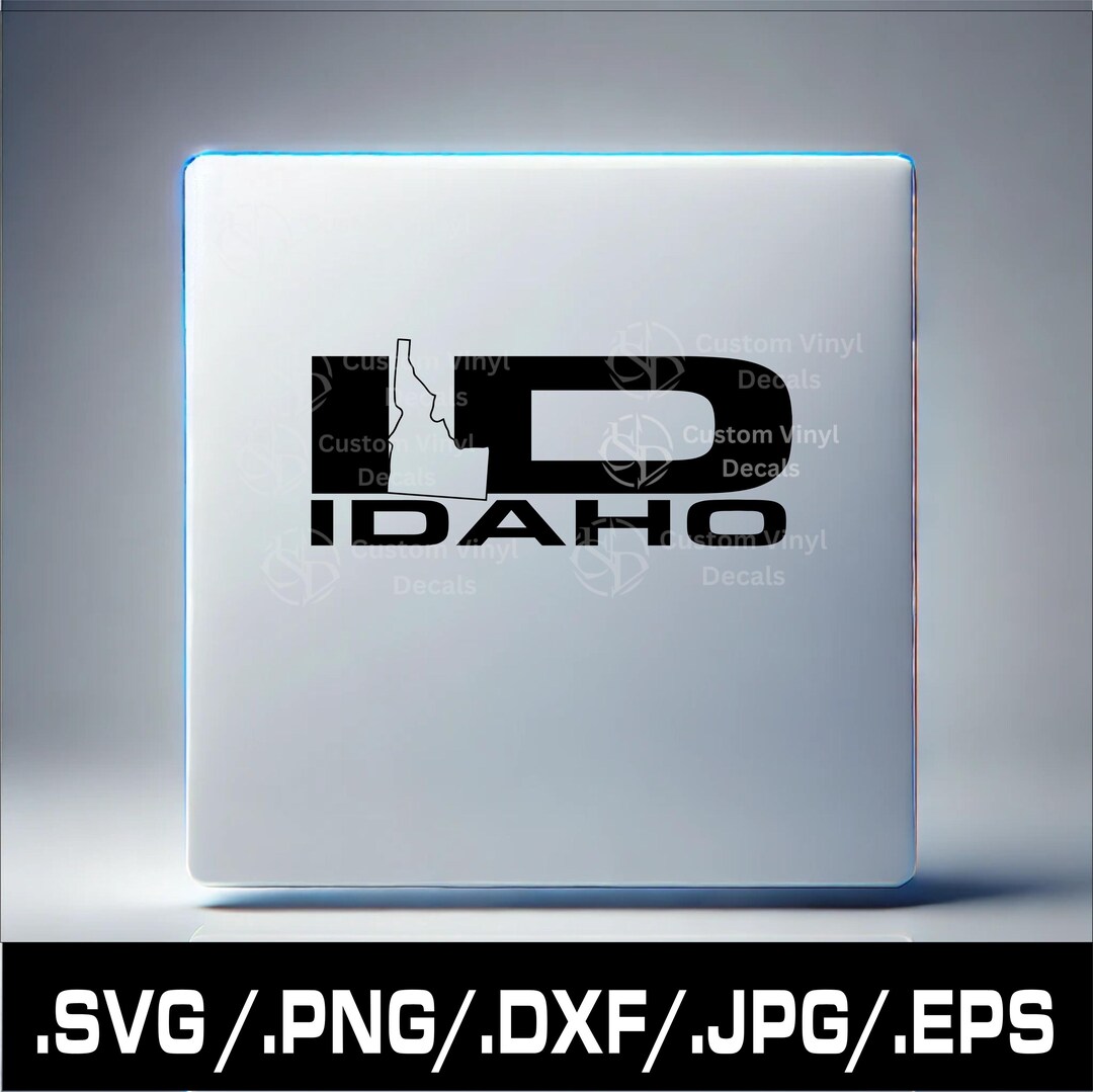 Idaho State US SVG | Vector Cut Files in SVG, Png, Dxf, Eps for Cricut ...