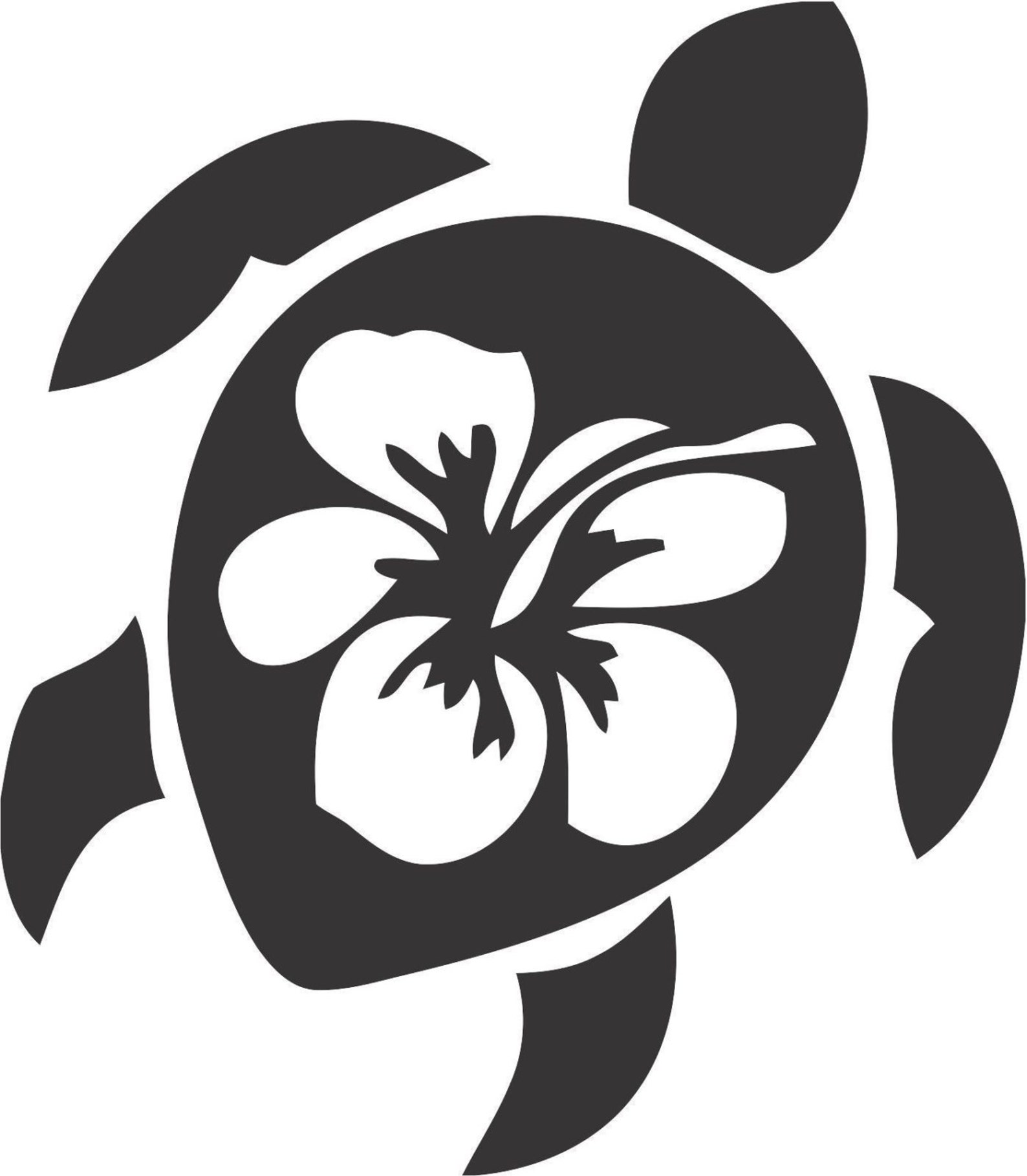 Set 2 Pieces Hawaiian Sea Turtle Sticker Decals 20 Colors to - Etsy