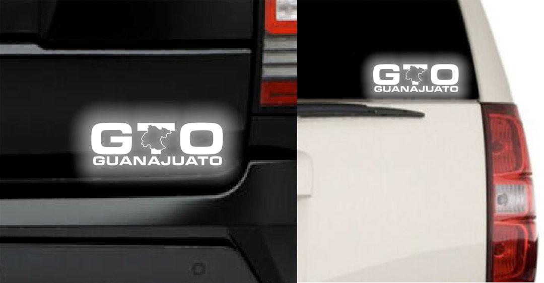 Guanajuato GTO Mexico Reflective Sticker Decal - Etsy