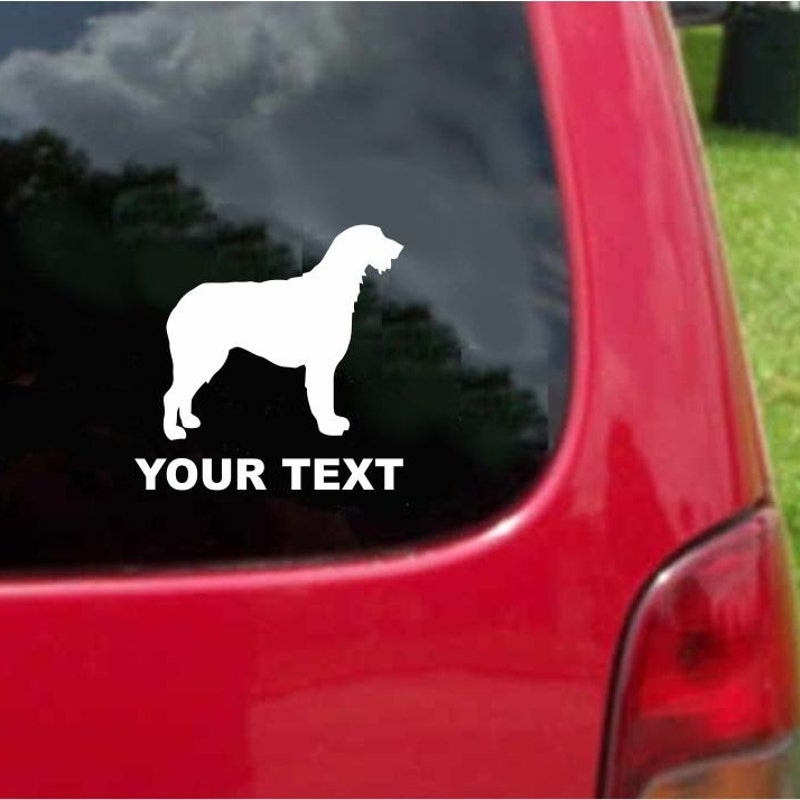 Wolfhound Decal - Etsy
