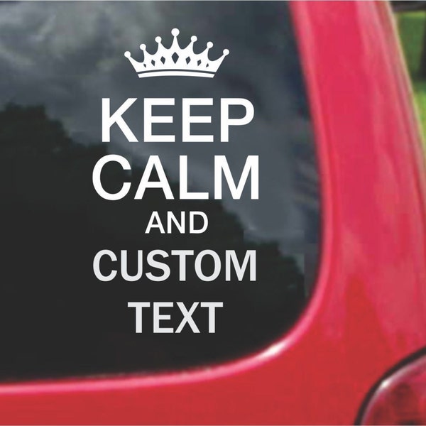 Keep Calm Customize - Etsy