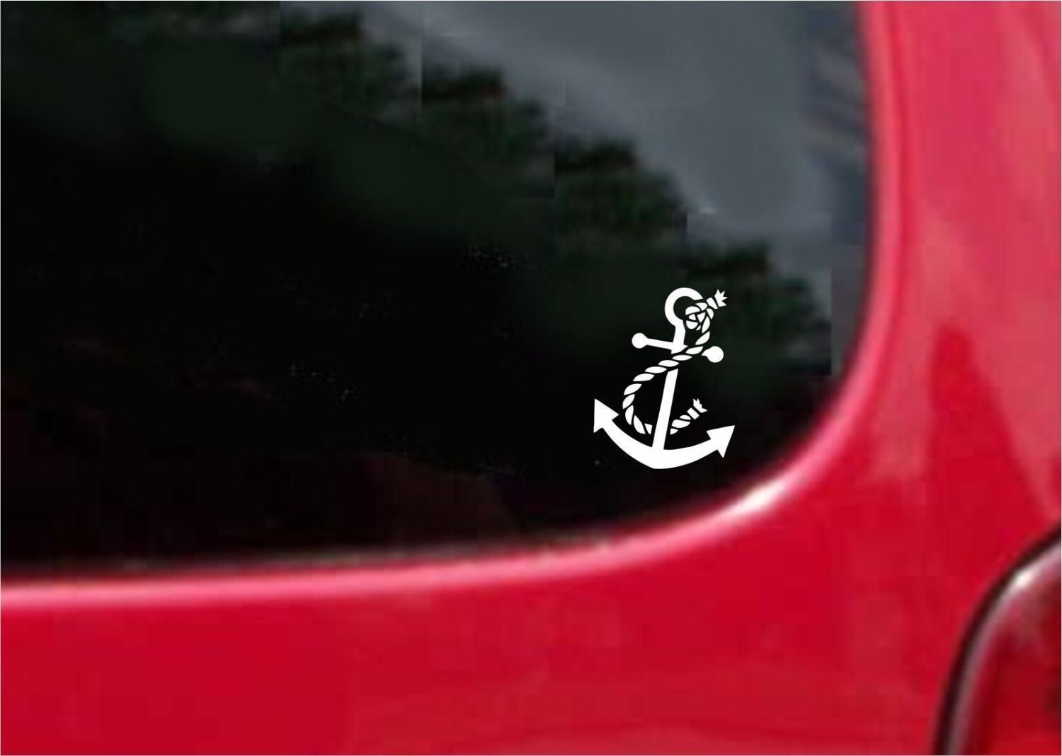 Set 2 Pieces Anchor Sticker Decals 20 Colors to Choose From. - Etsy
