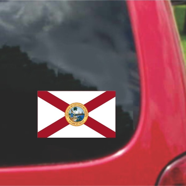Florida Flag Decals - Etsy