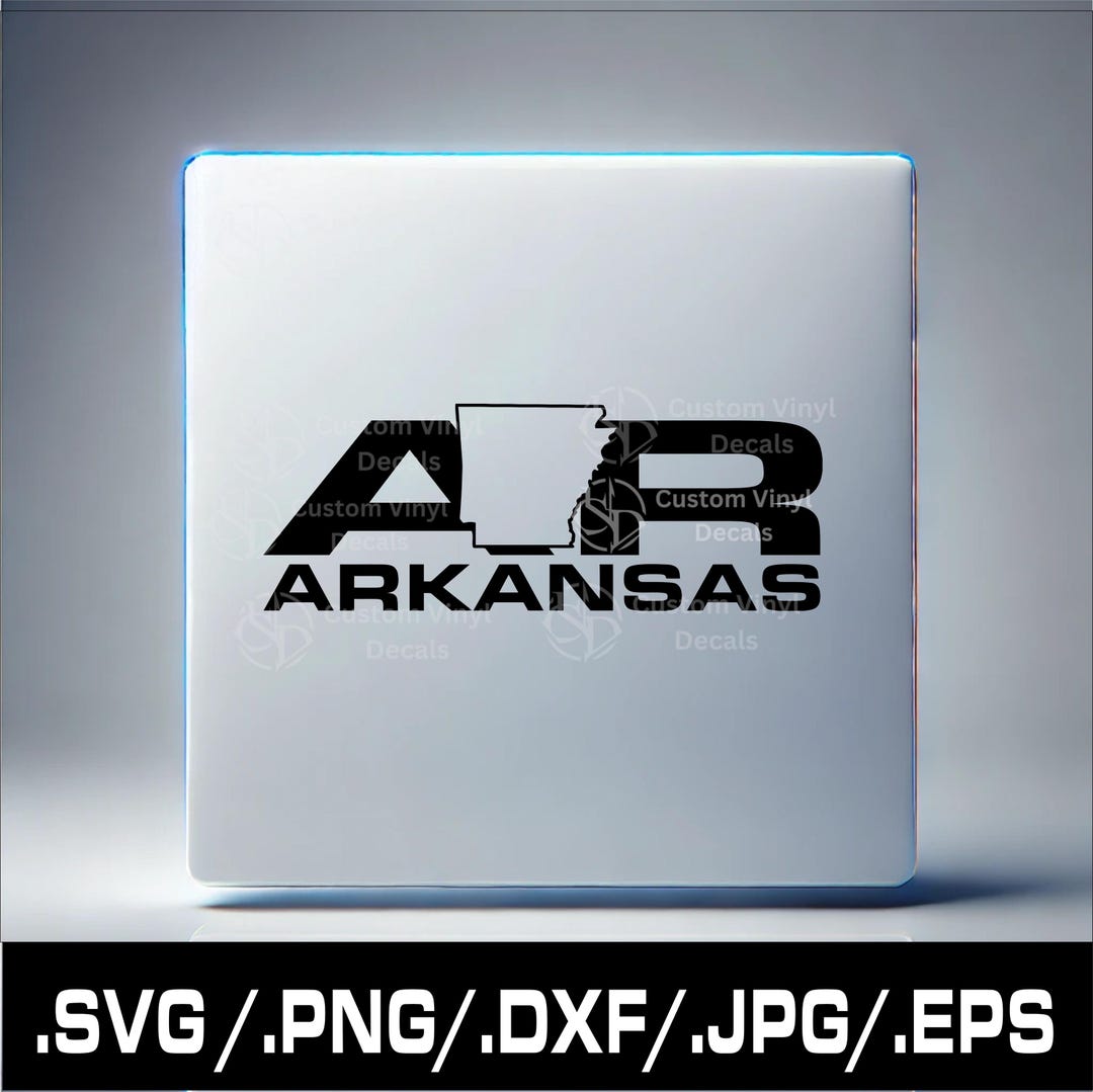 Arkansas State SVG | Vector Cut Files in SVG, Png, Dxf, Eps for Cricut ...