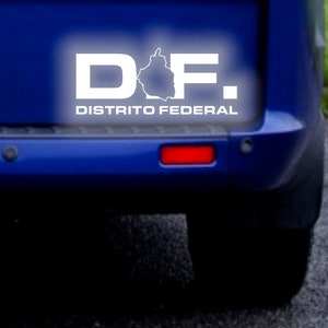 Distrito Federal DF Mexico Reflective Sticker Decal - Etsy