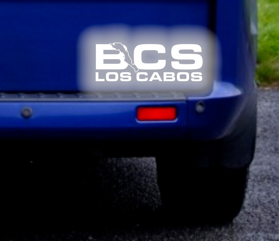 Los Cabos Baja California Sur Mexico Reflective Sticker Decal - Etsy