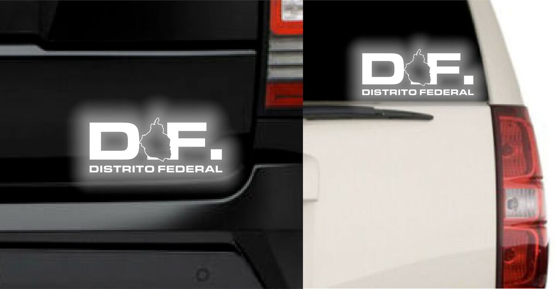 Distrito Federal DF Mexico Reflective Sticker Decal - Etsy