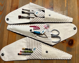 Scissor Case, Tool Case With Snap Closure, Scissor Caddy, Scissor ...
