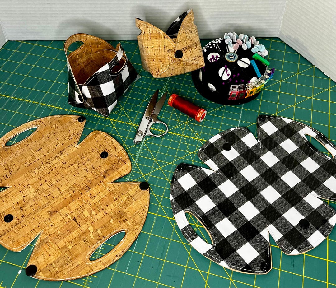 Bitty Portable, Packable Reversible Snap Basket - Etsy