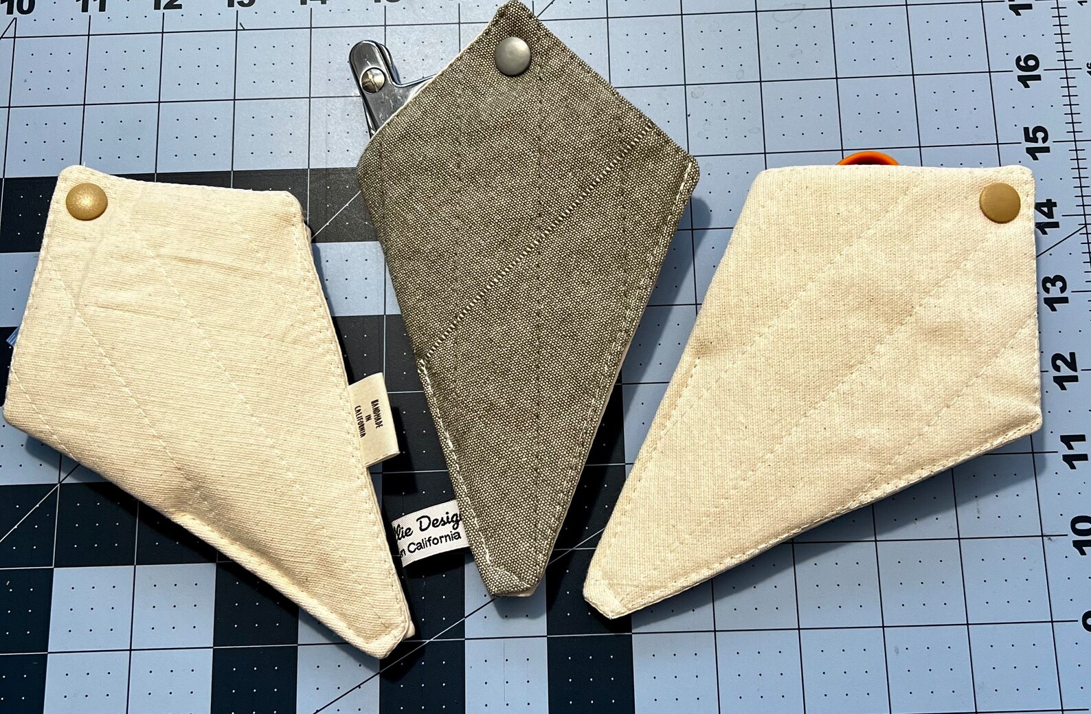 Cotton Scissor Case: Two-pocket Sewing Tool Holder - Etsy