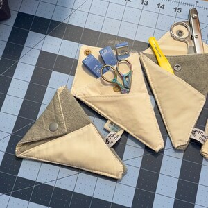 Small Scissor Case, Tool Case With Snap Closure, Scissor Caddy, Scissor ...