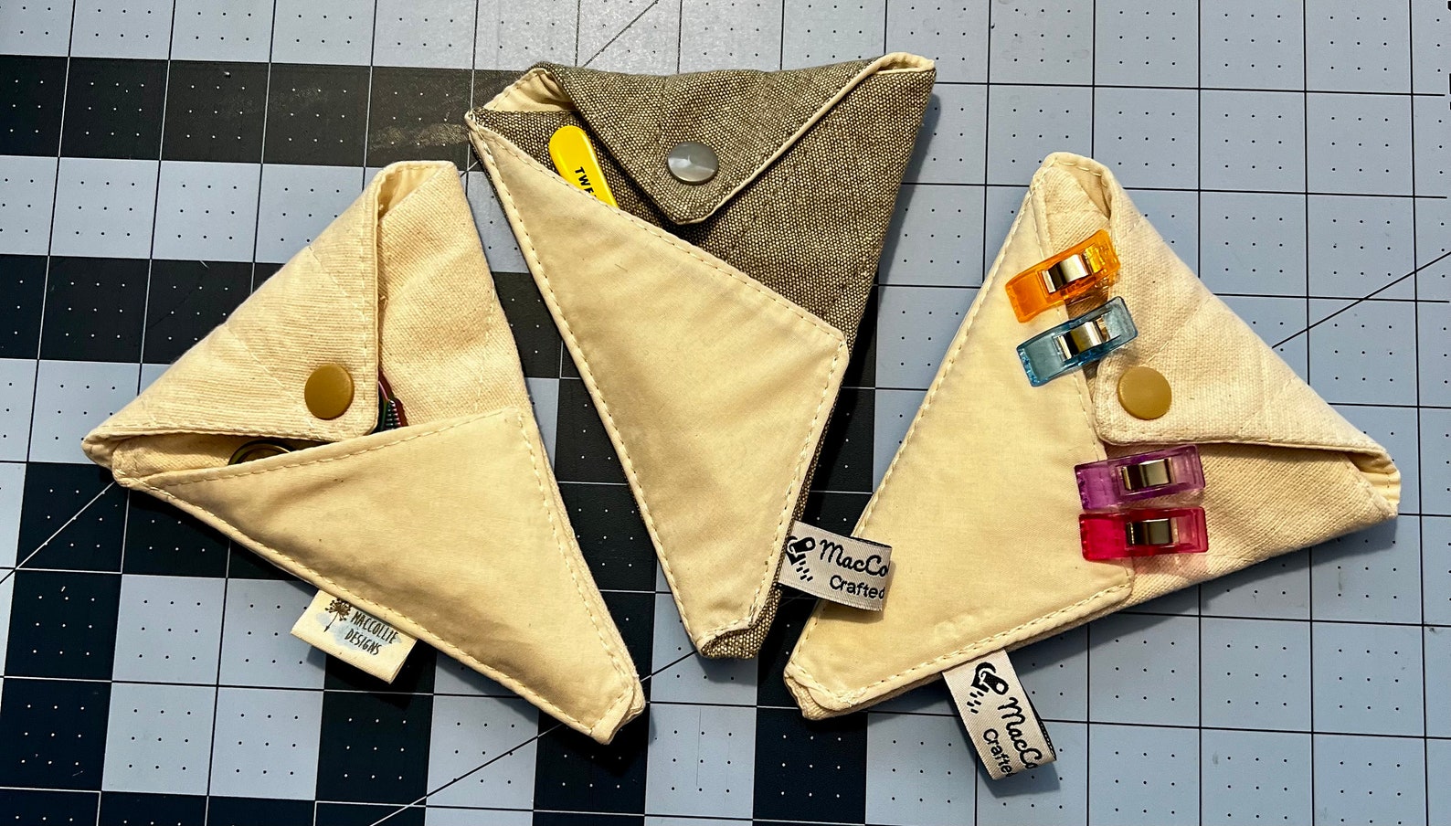 Small Scissor Case, Tool Case With Snap Closure, Scissor Caddy, Scissor ...