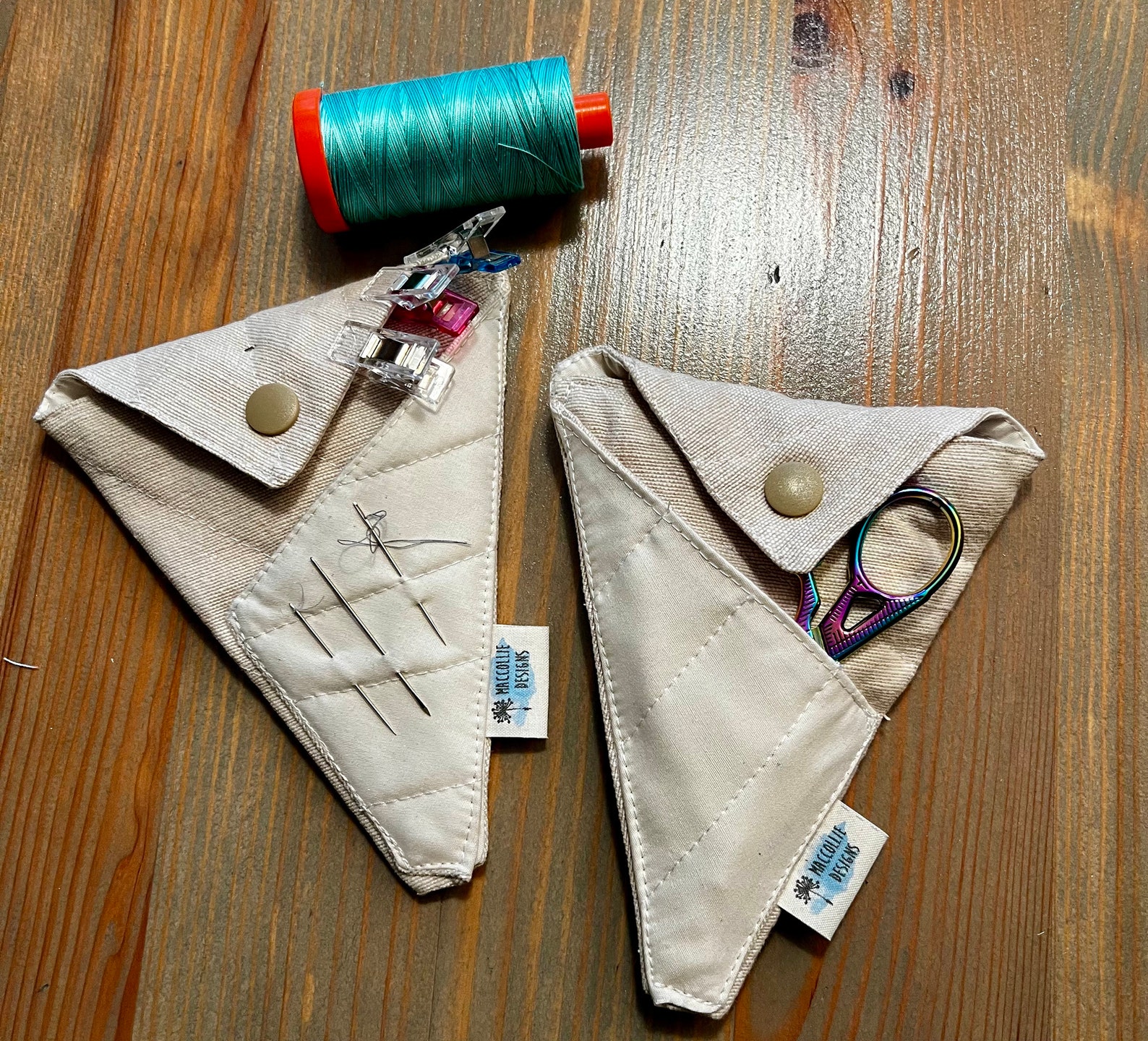 Small Scissor Case, Tool Case With Snap Closure, Scissor Caddy, Scissor ...