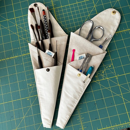 Small Scissor Case Tool Case With Snap Closure Scissor - Etsy
