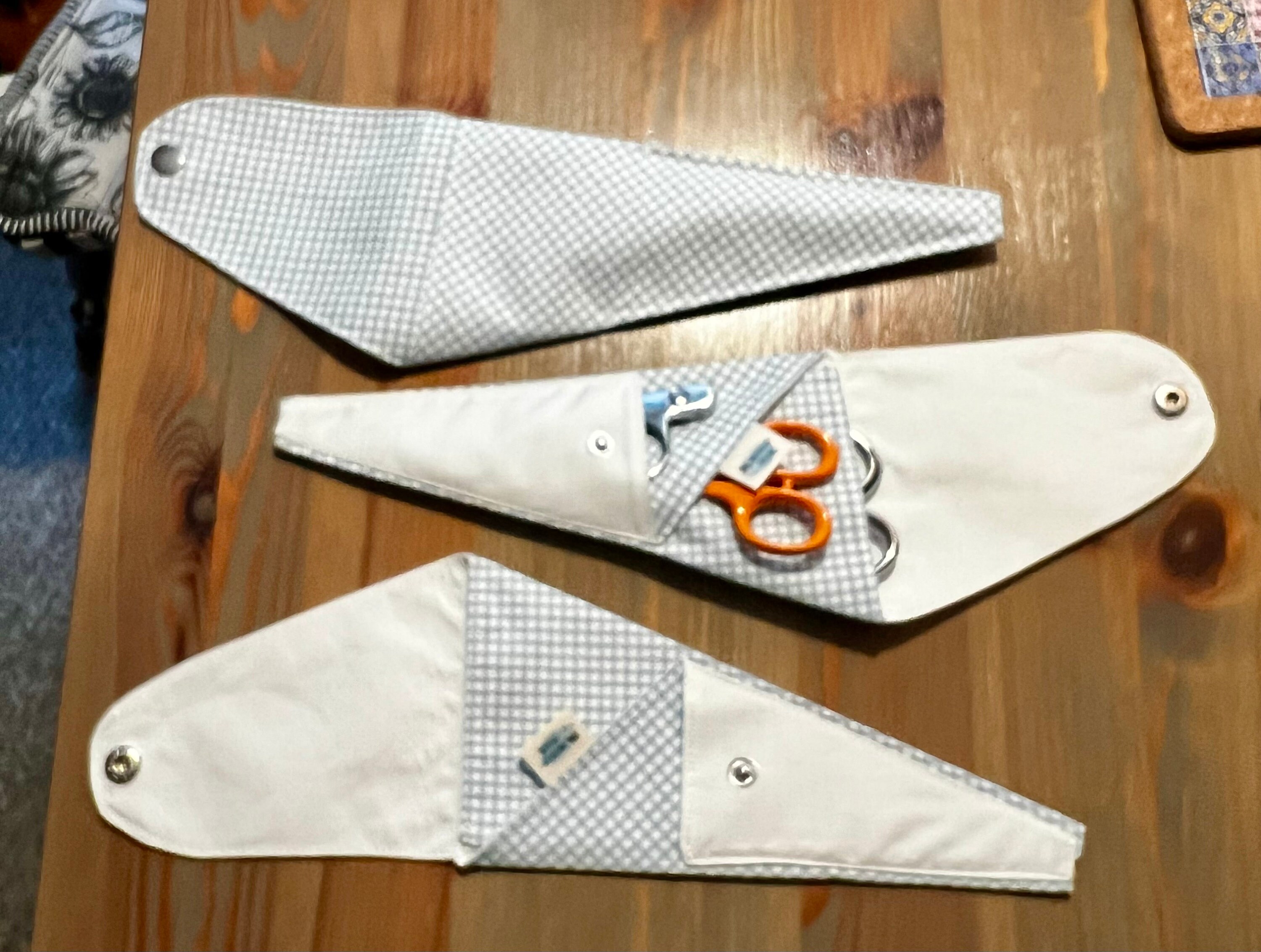 Scissor Case, Tool Case With Snap Closure, Scissor Caddy, Scissor ...