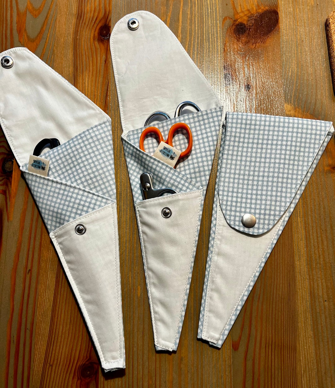 Scissor Case, Tool Case With Snap Closure, Scissor Caddy, Scissor ...