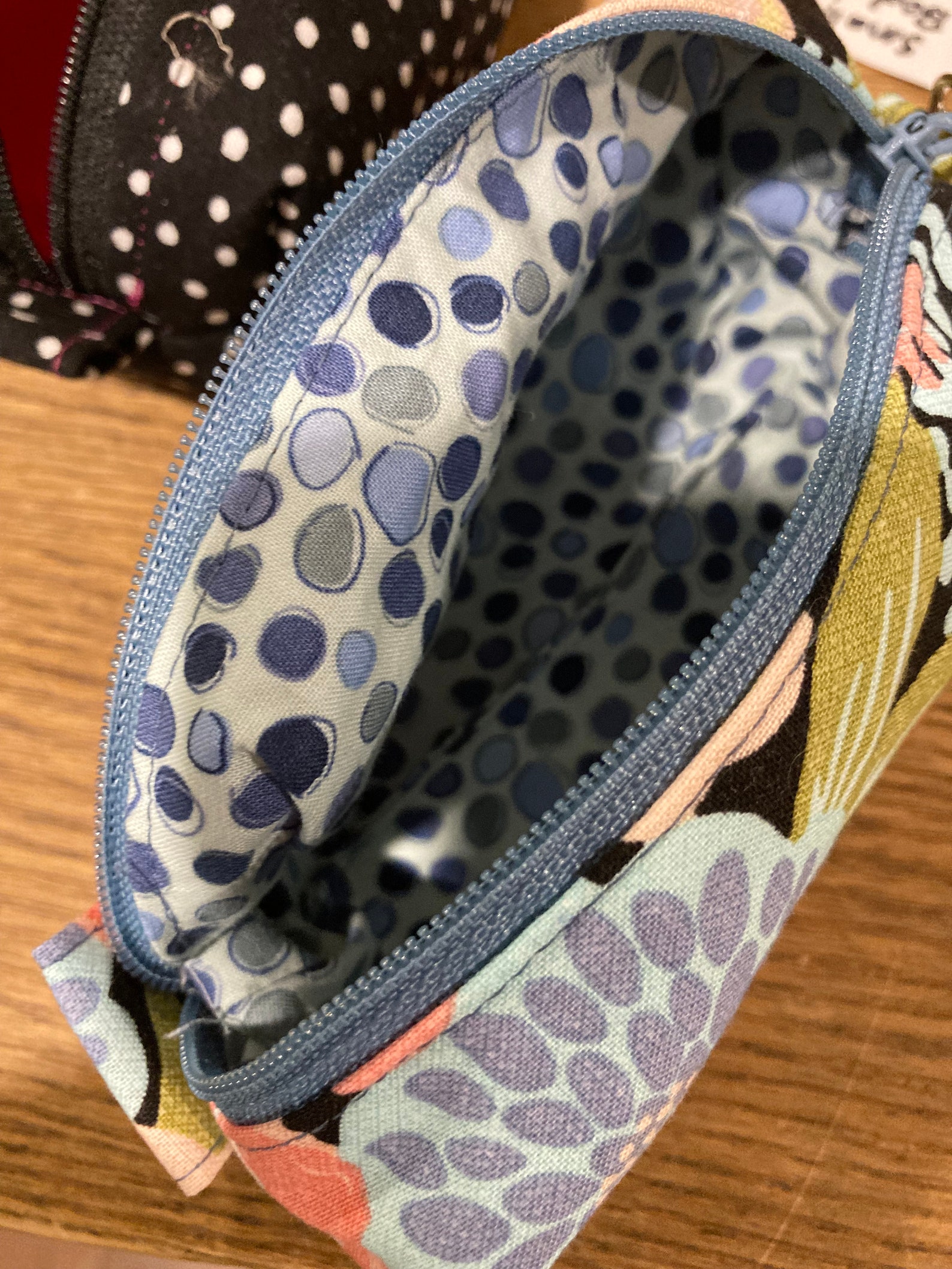 Zippered Box Pouches. Box Pouch.zippered Pouch.fabric Organizer. Sewing ...