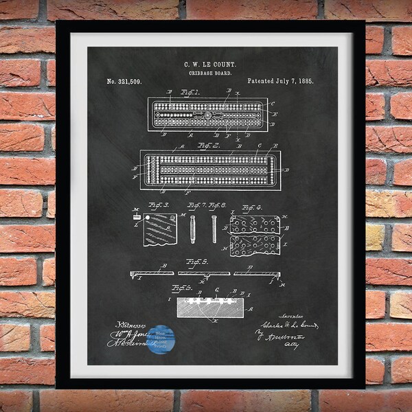 Cribbage Game Poster - Etsy