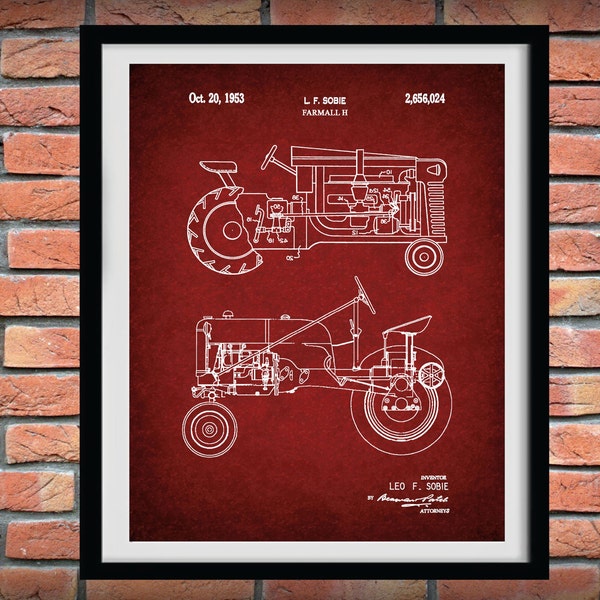 Farmall Tractor - Etsy