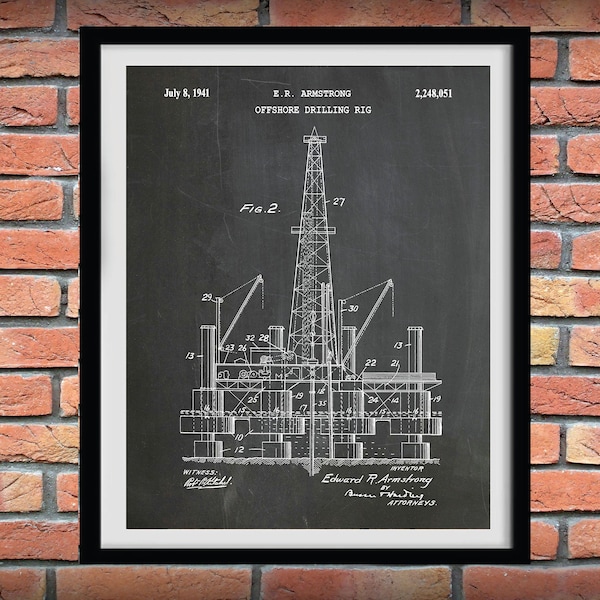 Oil Drilling - Etsy
