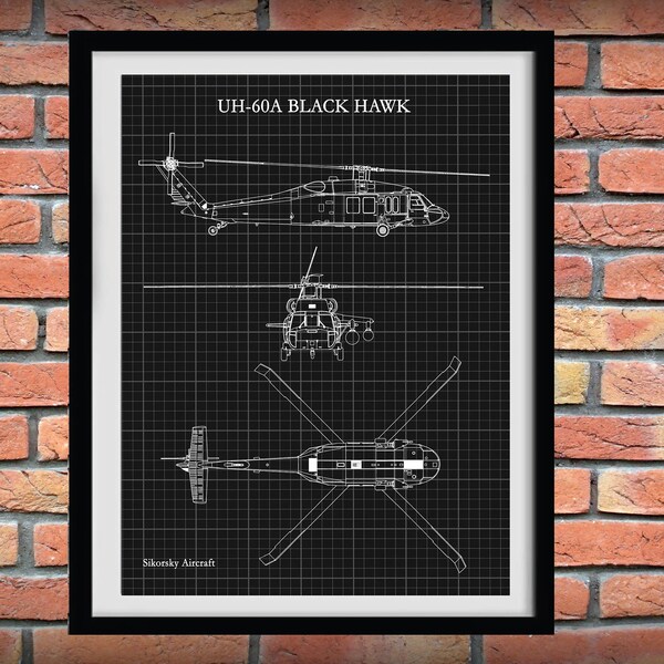 Sikorsky Helicopter Poster - Etsy