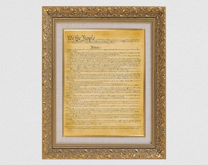 US Constitution, 1st Page, Constitution Print, Constitution Art ...