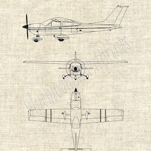 Cessna 177 Cardinal Drawing, Cessna 177 Cardinal Airplane Art Print ...