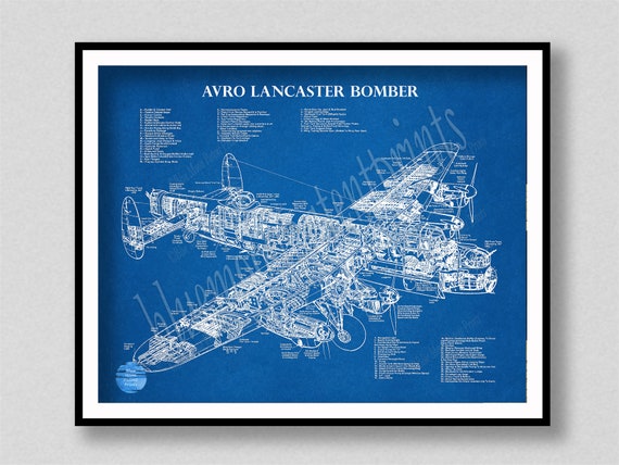 Avión Bombardero Avro Lancaster