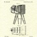Patent 1885 Camera Designed by Thomas Samuel - Art Print - Poster Print ...