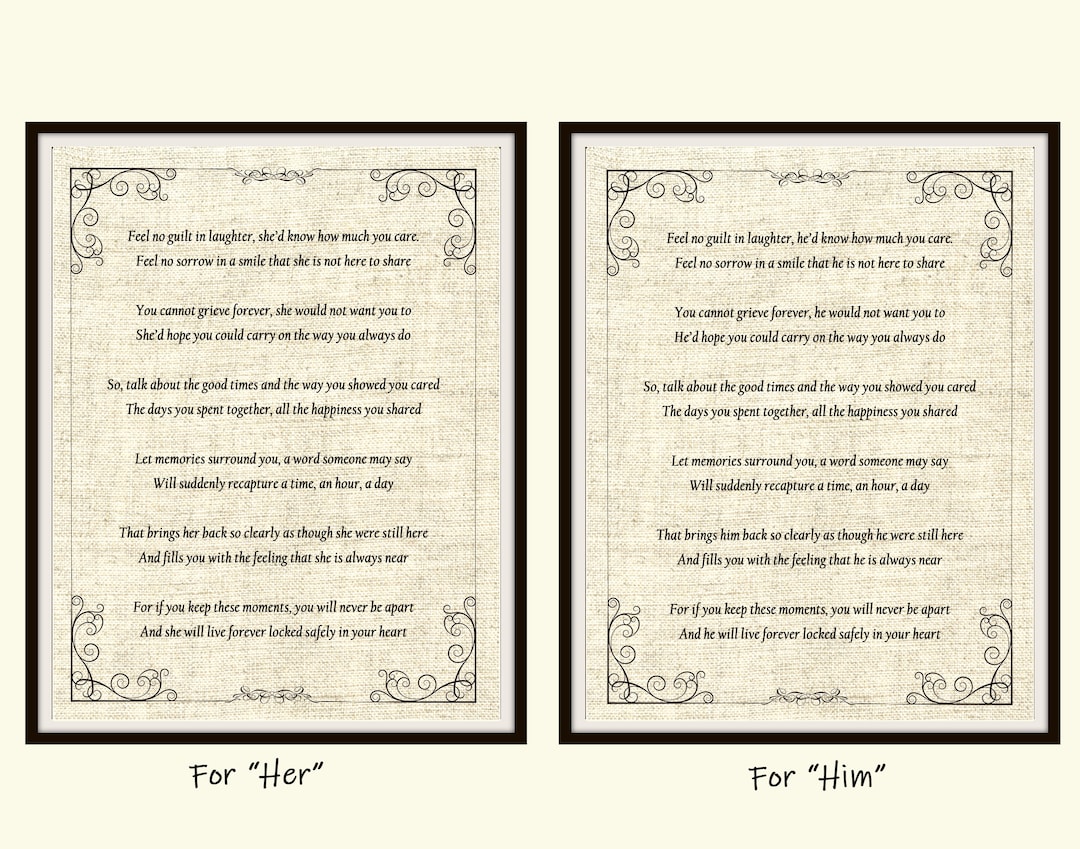 Feel No Guilt in Laughter Poem Print, From the Heart Inspirational Poem ...